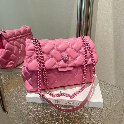 New Arrival Quilted Eagle Metal Women Shouder Bag High Quali