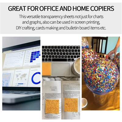 50 Sheets Inkjet Printer Film Plastic Shrinky Art Film A4