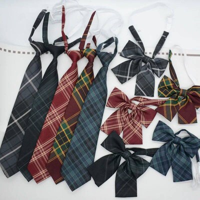 rendy JK Ties Bowtie Women College Student Collar Neckwear D