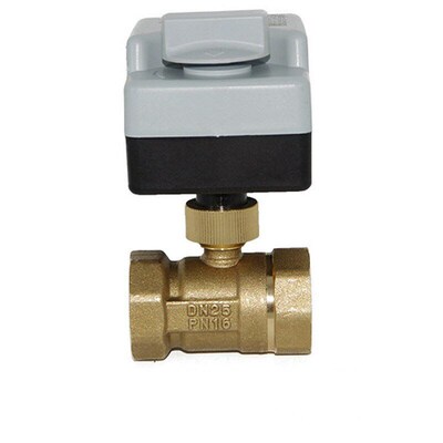 DN15/20/25/32/40 Electric ball valve 220VAC,Brass Motorized