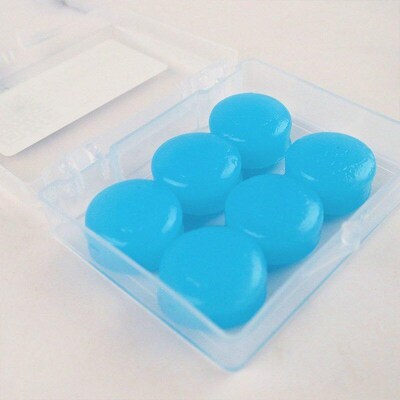 6PCS Earplugs Protective Ear Plugs Silicone Soft Waterproof