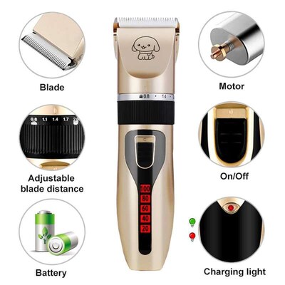 Dog Hair Pusher Shaving Pet Electric Clipper Electric Clippe