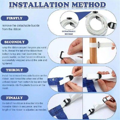 Volleyball Net For Pool 15 X 3FT Nylon Tennis Net