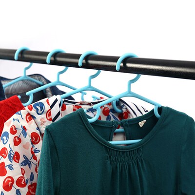 10Pcs/Set Portable Children Clothes Hanger Toddler Baby Coat