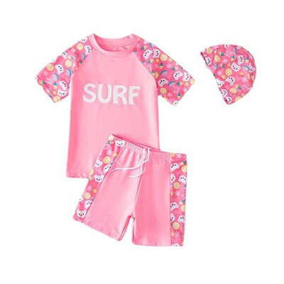 New Childrens Swimwear for Boys and Girls Split Quick-dryin