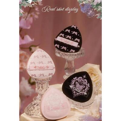 Flower Knows Mini Finger Powder Puff 2 Piece/Pack Makeup Pow