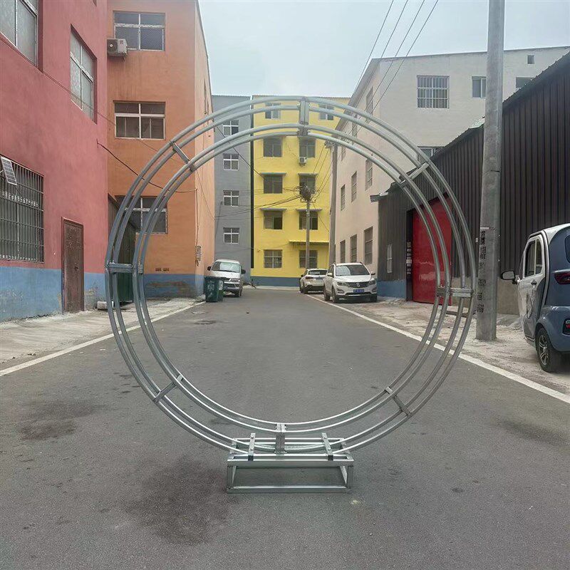 新款婚庆拱门桁架半圆弧形异形婚庆道具舞台背景桁架钢铁弧形桁架