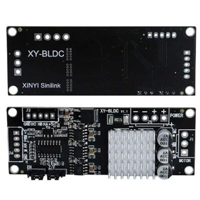 XY-BLDC 3-Phase 200W Motor Drive Board Controller 10KHz PWM