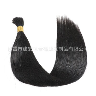 Natural Color Real Hair Hair Extensions Real Hair Wig Braid