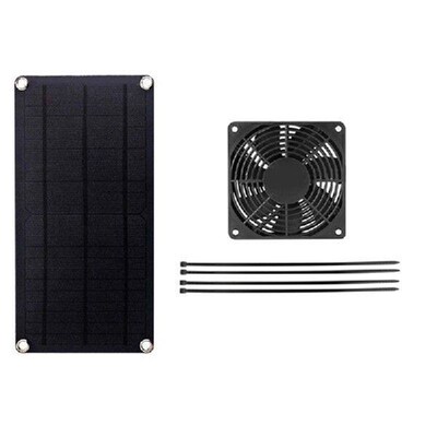 Exhaust Fan Air Extractor 10W 12V For Office Outdoor Dog