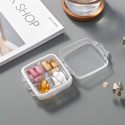 sealed small medicine box portable medicine box pc portable