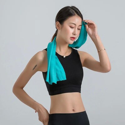 Quick Drying Cooling Towel Soft Breathable Chilly Sweat Abso