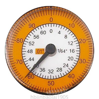E74E 150MM Plastic Dial Vernier Caliper Ruler Vernier