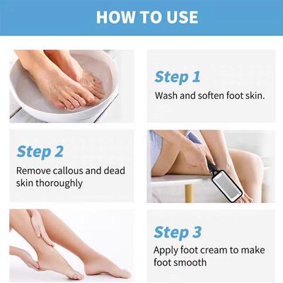Foot Files Callus Remover Rasp File Scrubber Pedicure Tools