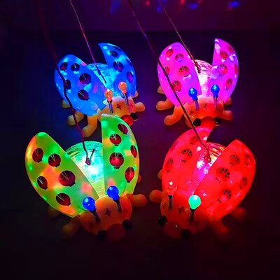 1 Pcs Children Electric Ladybug Toy for Kids Early Education