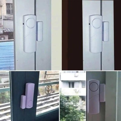 New Longer Door Window Wireless Burglar Alarm With Magnetic