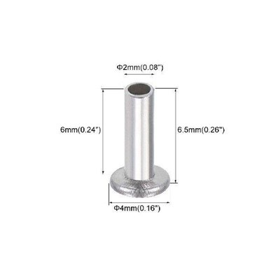 uxcell 100Pcs M2x4/6/8/10/14/16mm M2.5x8/14/16mm