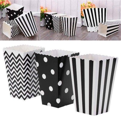 30pcs Popcorn Carton Chicken Cartons Snack Container Food