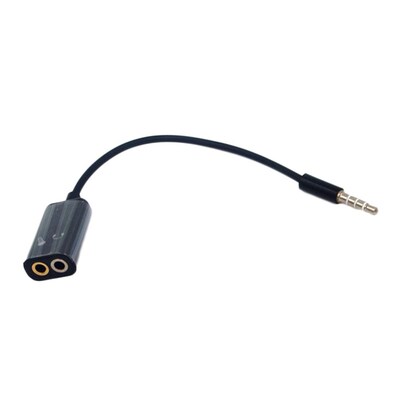 2021 HOT 1 To 2 3.5mm Stereo Splitter Audio Male To Earphon