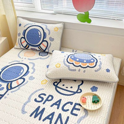 Thailand latex mat three-piece cartoon large version summer