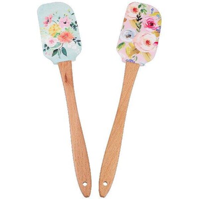 2 Pcs Cake Cream Spatula Professional Scrapers Silicone