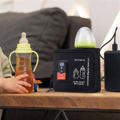 Milk Bottle Warmer Cover USB Milk Heat Keeper Thermostatic
