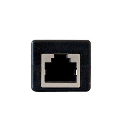 2pcs RJ45 Coupler Ethernet Cable Extender Adapter Female to