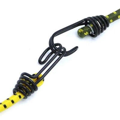 1PC Bold 60cm Survival Kit Metal Hook Heavy duty Elasticity