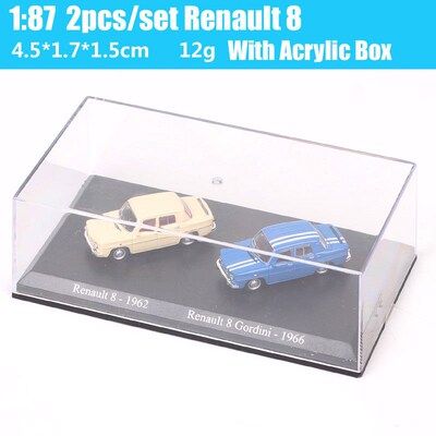 1/87 Tiny Scales Universal Hobbies Renault 8 1962 Renault 8