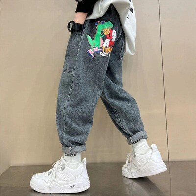 Kids Boys Denim Clothes Pants Children Wears Clothing Bottom