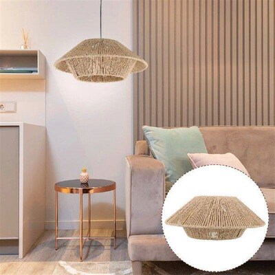 Night Stand Lamp Weaving Shade Lamps Shades Small Lampshade