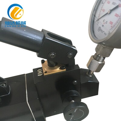 双作用动手动泵手液泵压泵BHA小型动液压泵站手液压超高压手动泵