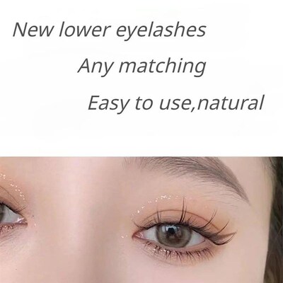 Yelix Small Crossed Lash False Eyelashes Eyelash Clusters Mi