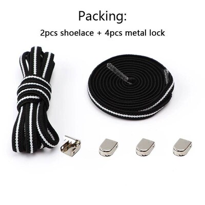 No Tie Elastic Shoe Laces One Size Fits All Adult and Kids S