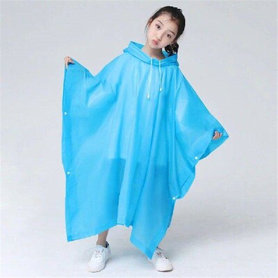 Creative EVA Kids Raincoat Full Body Thickening Rain Coat