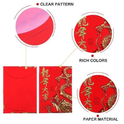 Spring Festival New Year Pack Paper Red Envelopes