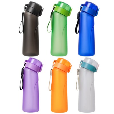 650ML Water Bottle  With 7 Flavour Pods Air Water Up Bottle