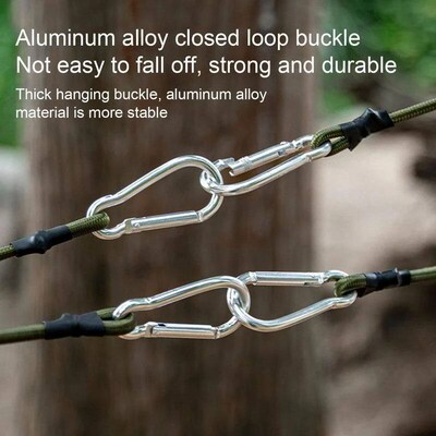 Outdoor Heavy Duty Bungee Cord Elastic Tie Strap String Cara
