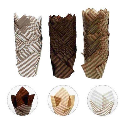 300 Pcs Muffin Cup Cake Shops Liners Paper Cupcake Baking