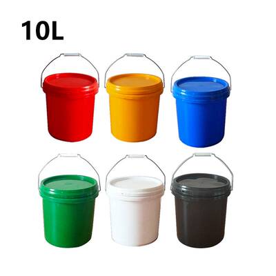 astic bucket small white bucket container industrial gland