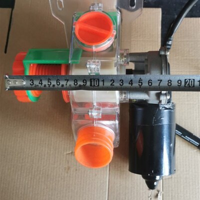 小槽电动肥盒新款 可播小麦 前后清理口 可调试 12V50W电机马达