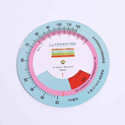 Pregnancy detection plate bmi weight detection plate all kin