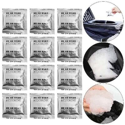 120PCS Poo Powder Camping Toilet Chemicals Poo Gel Liquid