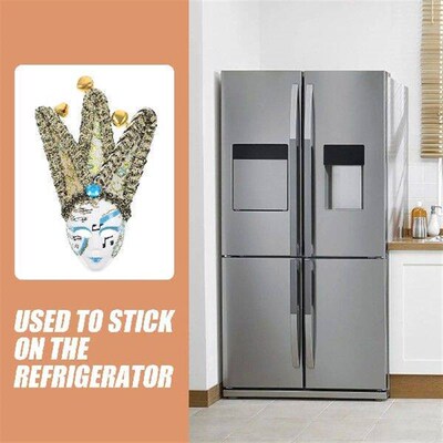 Refrigerator Magnet Decor Clown Sticker Creative Fridge