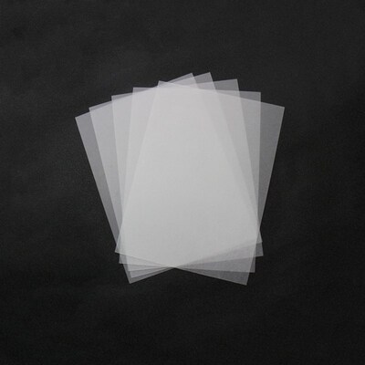 20Pcs Heat Shrink Plastic Sheet Shrinkles Film Paper Creativ