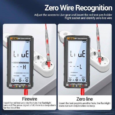Portable Digital Multimeter Rechargeable Current