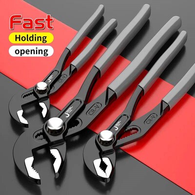 Water Pump Pliers Quick-Release Plumbing Pliers Pipe Wrench