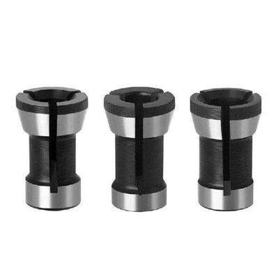 3Pcs Engraving Machine Trimmers Collets Adapters for