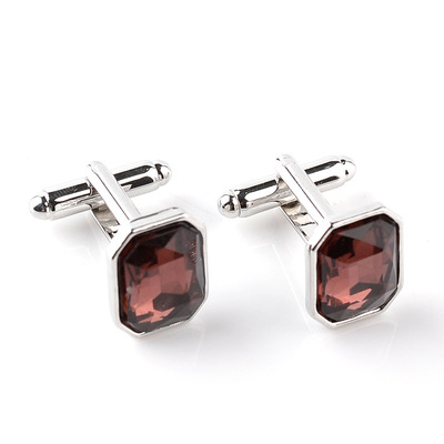 5 Colors Luxury Blue Purple Cufflinks for Men High Quality Z
