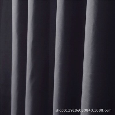 Dark Grey Shower Curtain Thick Polyester Shower Curtain Bat